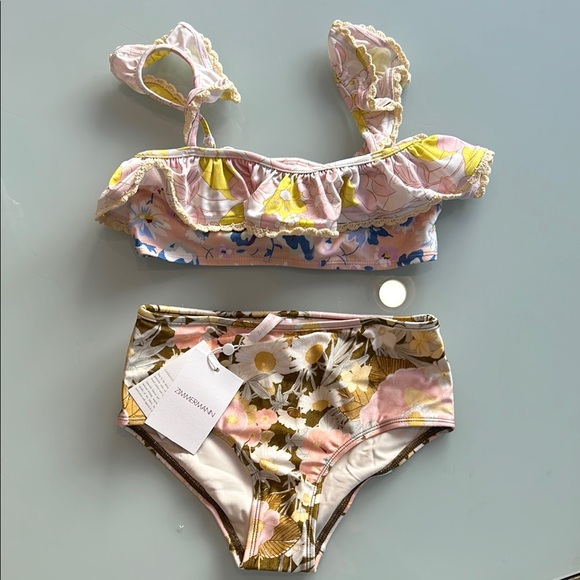 Zimmermann | Swim | Zimmermann Floral Bikini Set | Poshmark
